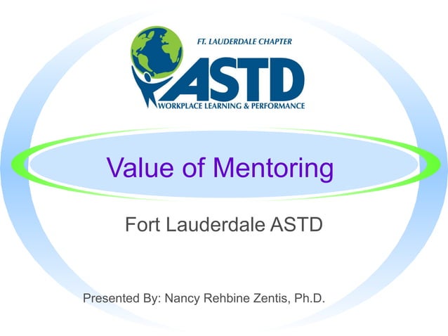 Value Of Mentoring | PPT