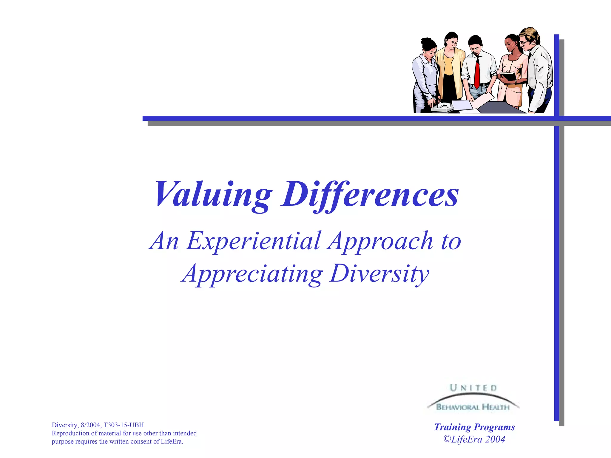 Valuing Differences Diversity Presentation | PPT