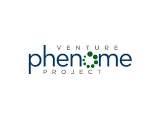 Venture Phenome Project Overview | PDF