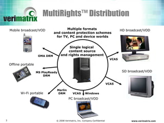 Verimatrix Digital Living | PPT | Consumer Electronics | Technology ...
