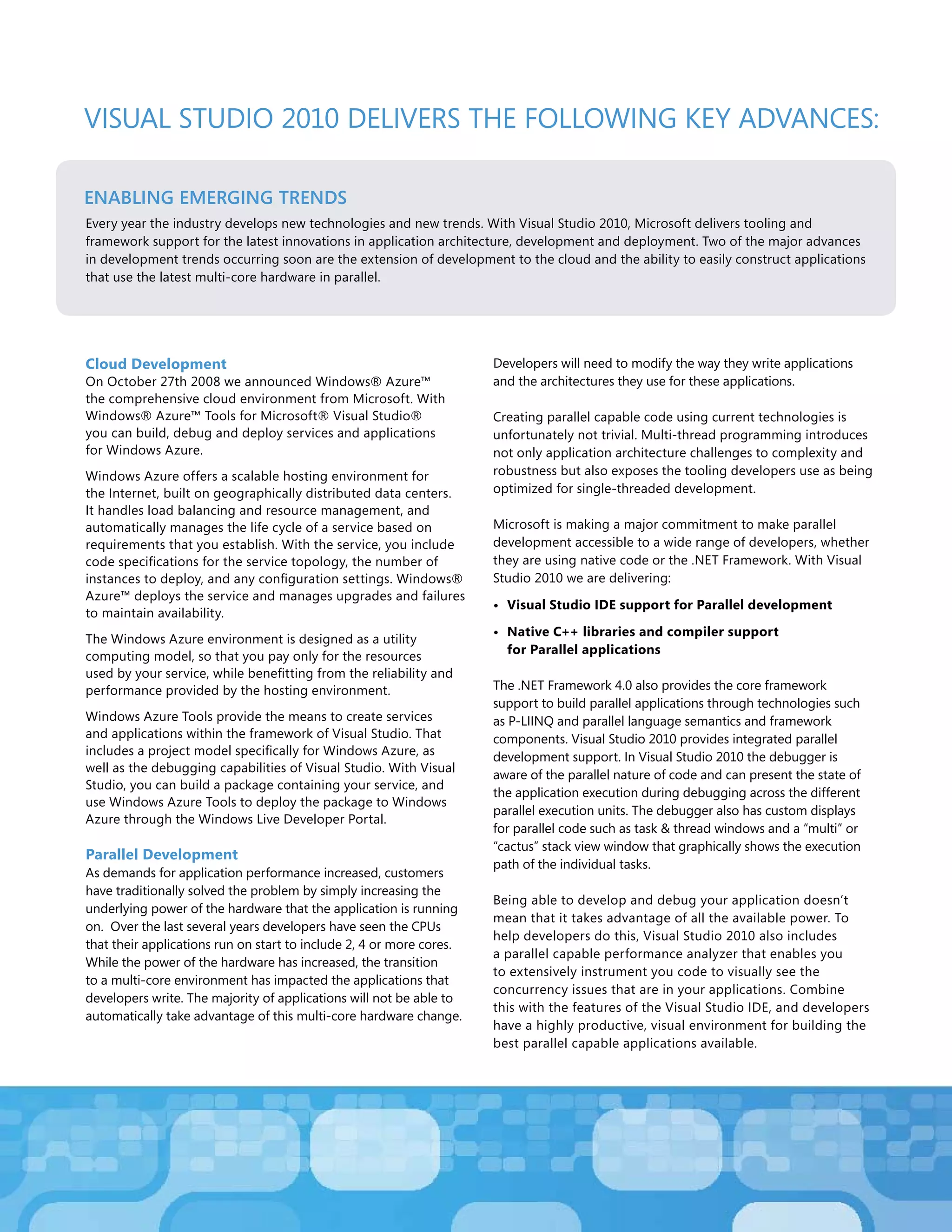 Visual Studio2010 Product Overview | PDF