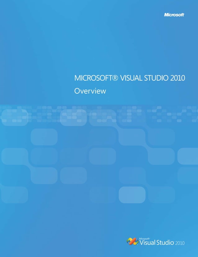 Visual Studio2010 Product Overview | PDF