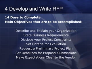 VoIP Project Request For Proposal Presentation | PPT