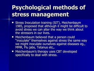 Stress - Life changes & Daily Hassles | PPT