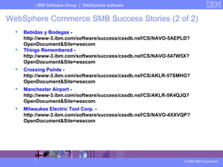 IBM WebSphere Commerce Product Overview | PPT
