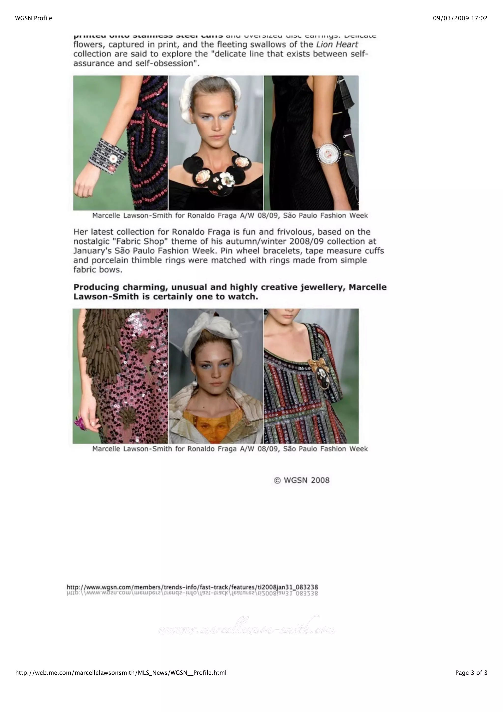 Wgsn Profile | PDF
