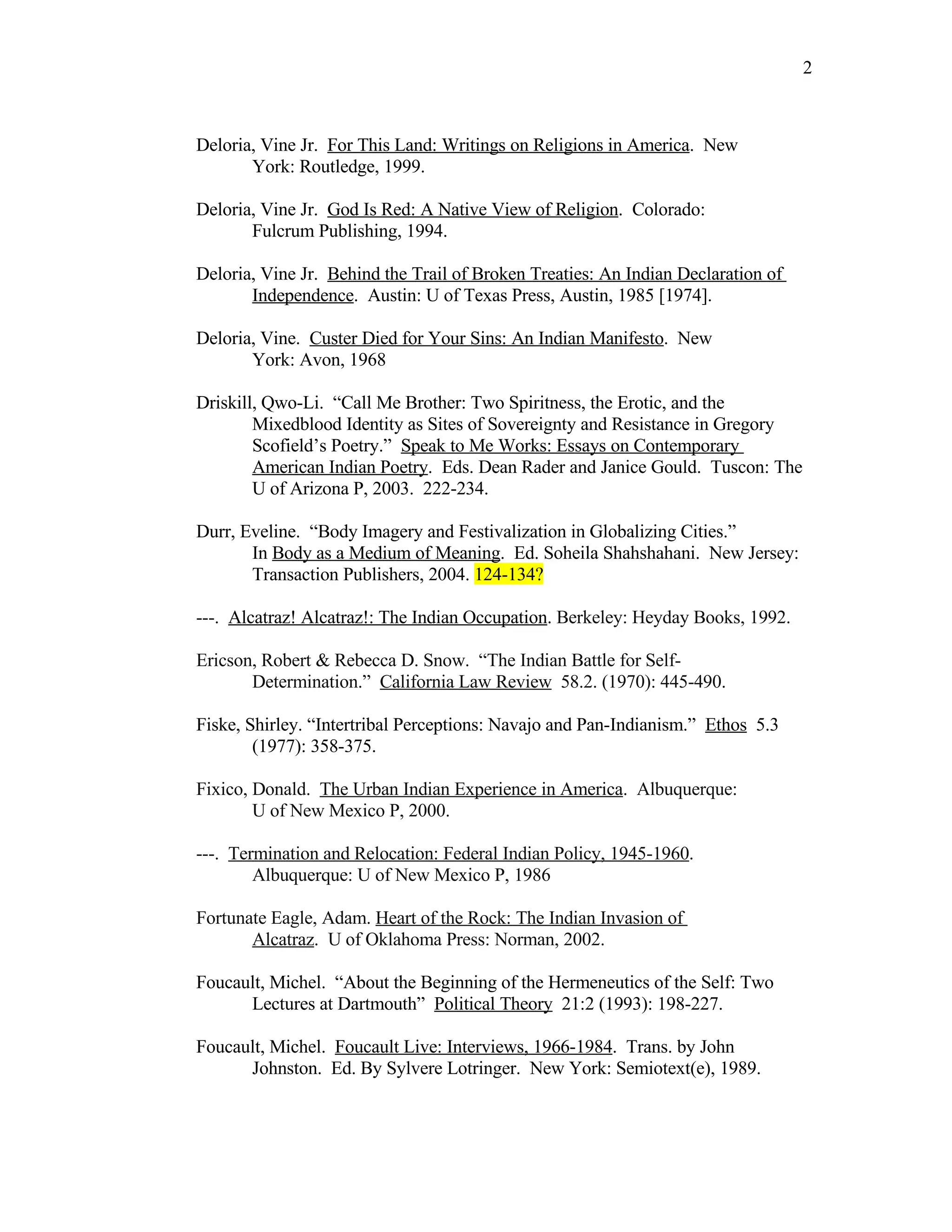 Works Cited Sources For Dissertation | DOC