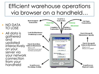 Warehouse Tracking | PPT