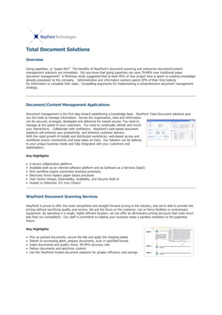 Way Point Services | PDF