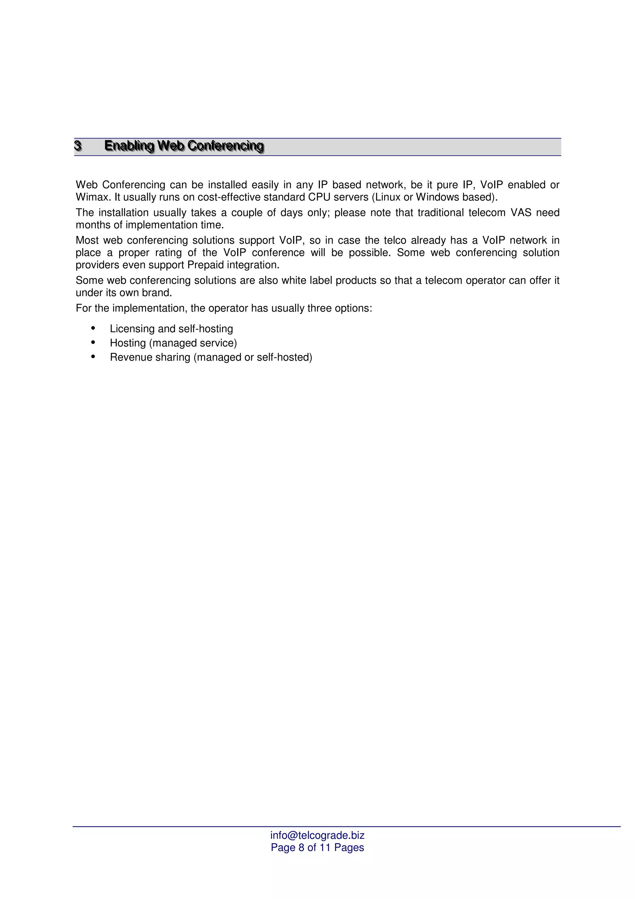 Web Con And E Collab White Paper | PDF