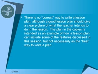 Lesson Plan | PPT