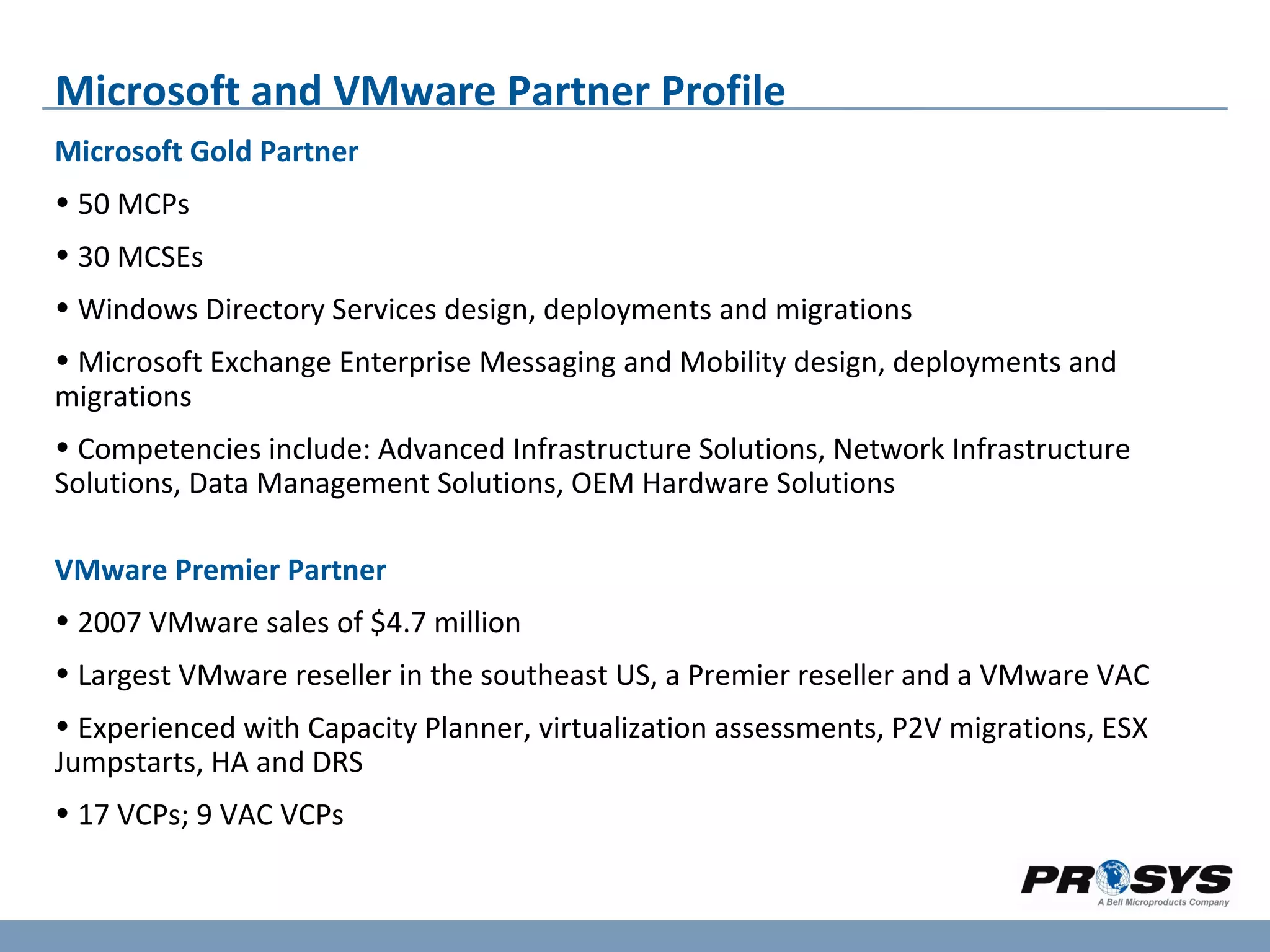 ProSys | PPT | IT and Internet Support | Internet