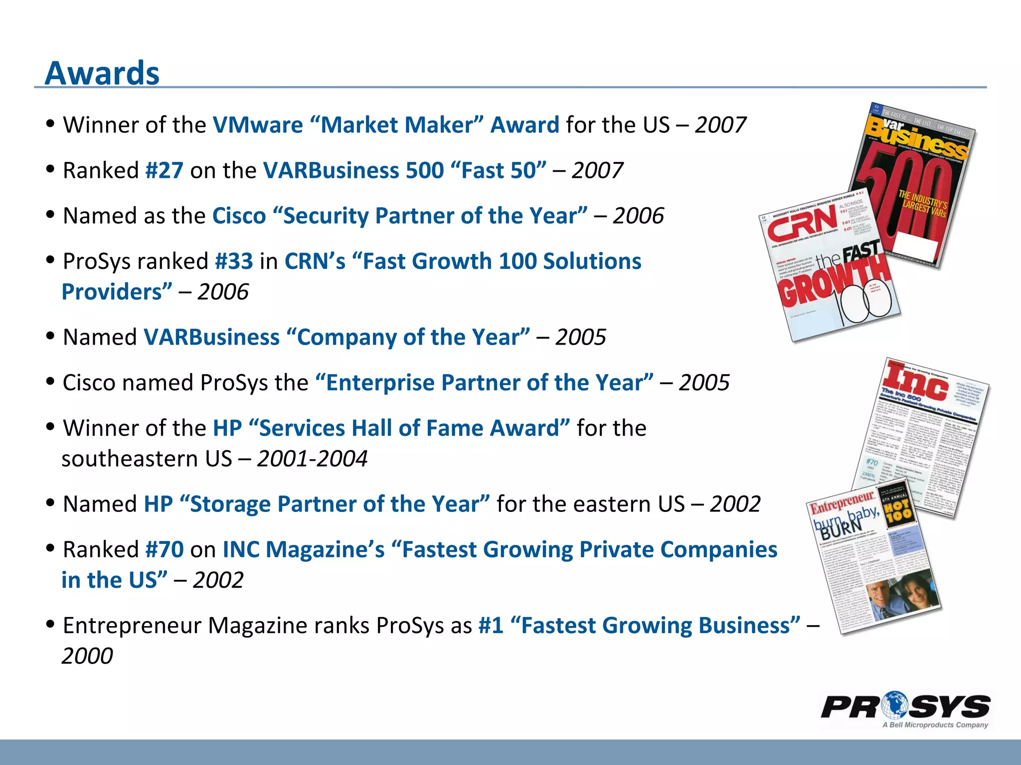 ProSys | PPT | IT and Internet Support | Internet