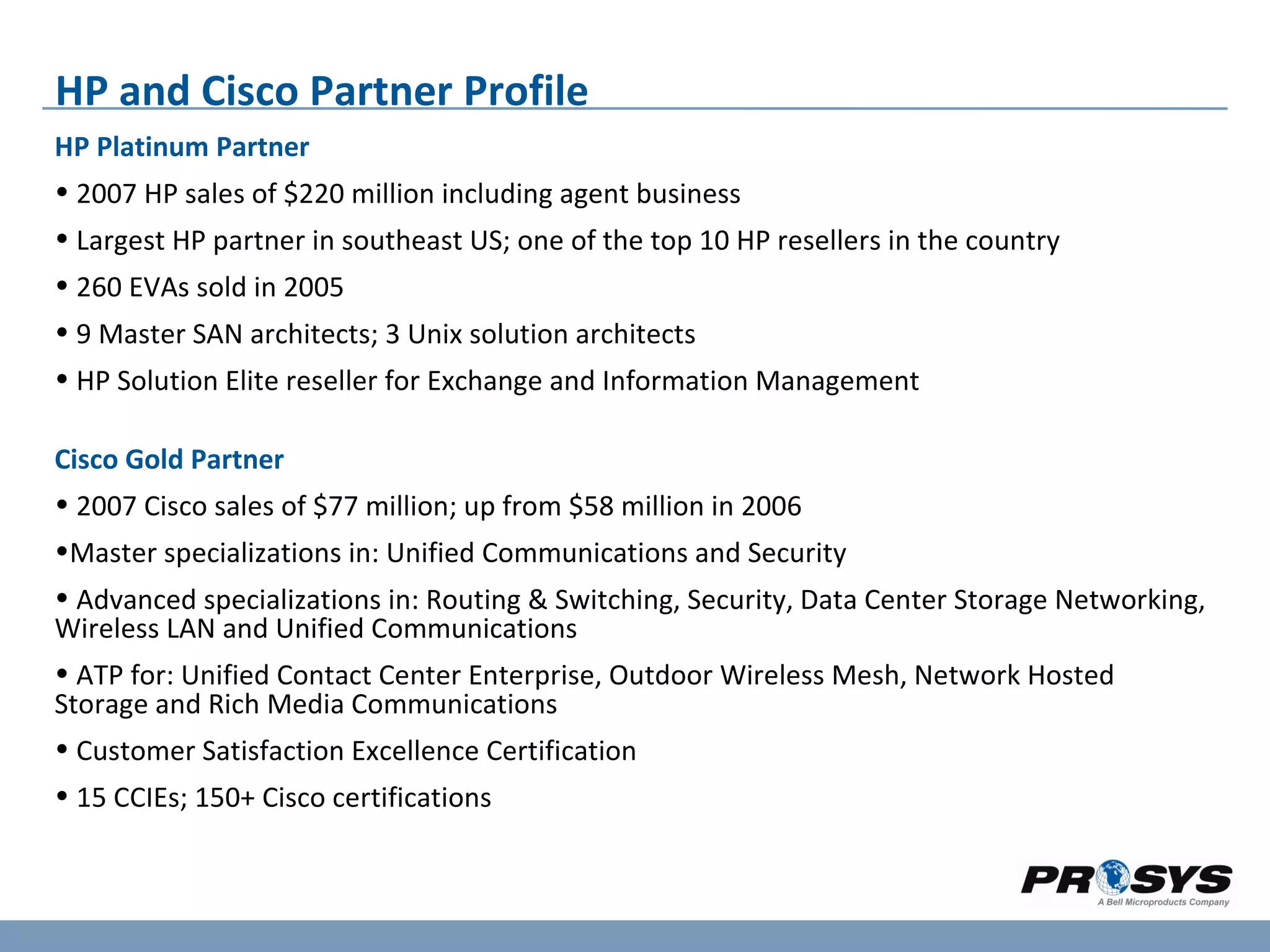 ProSys | PPT | IT and Internet Support | Internet