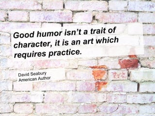 3 steps to better humor in presentations | PPT