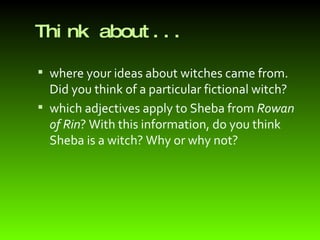 Witches | PPT