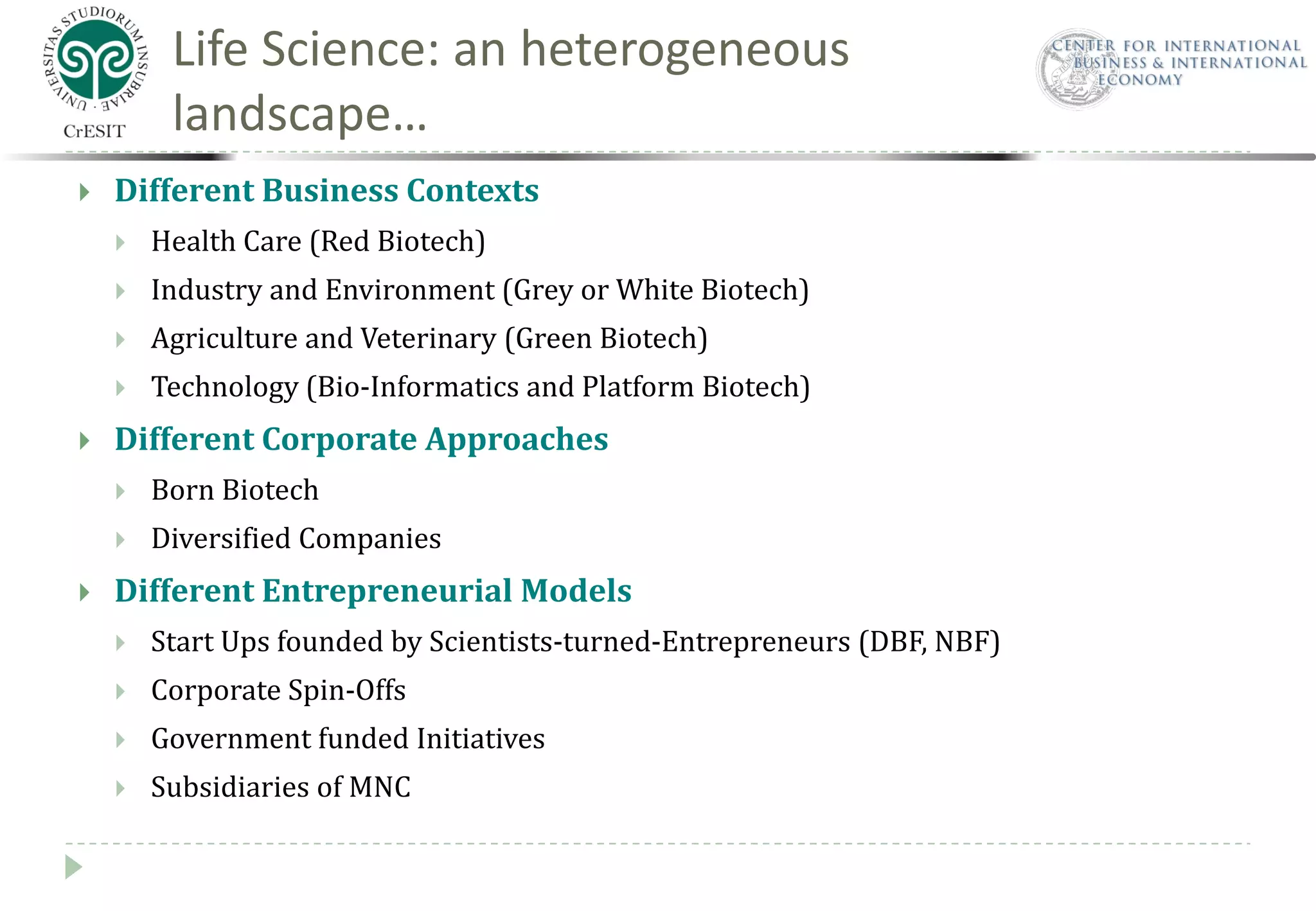 Business Models For Biotech Firms | PDF