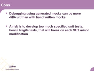 Xp Day 080506 Unit Tests And Mocks | PPT