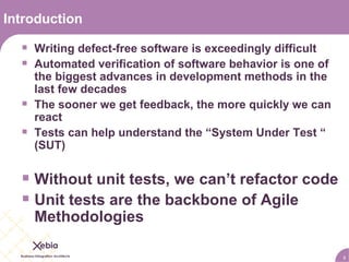Xp Day 080506 Unit Tests And Mocks | PPT