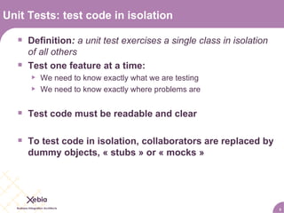 Xp Day 080506 Unit Tests And Mocks | PPT