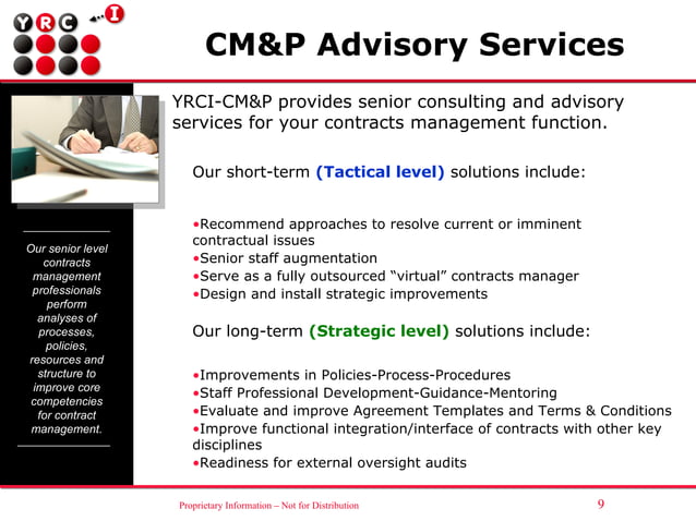 Yrci Cmp Capabilities Linked In | PPT