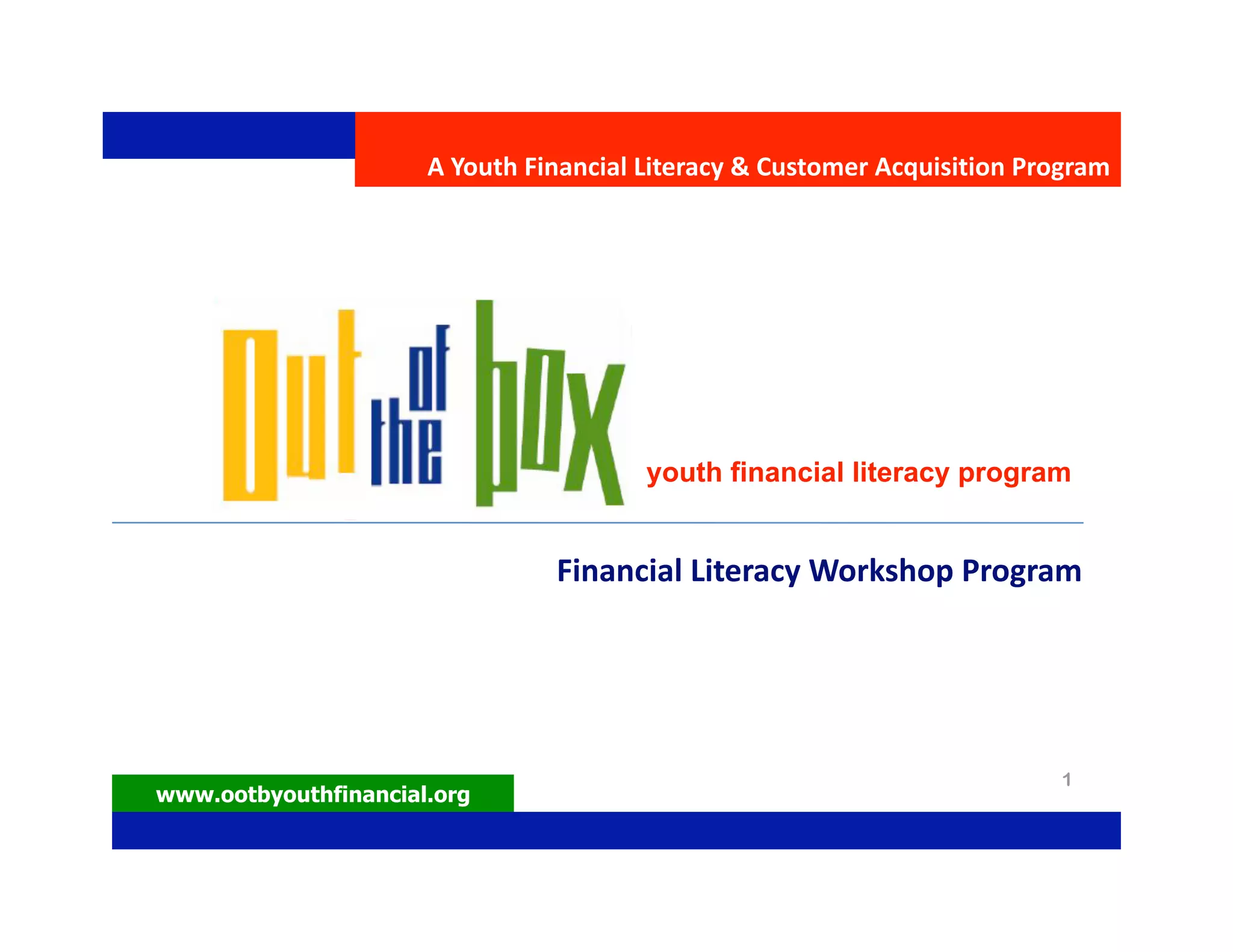 Youth Financial Literacy | PDF
