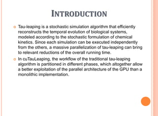 cuTau Leaping | PPT