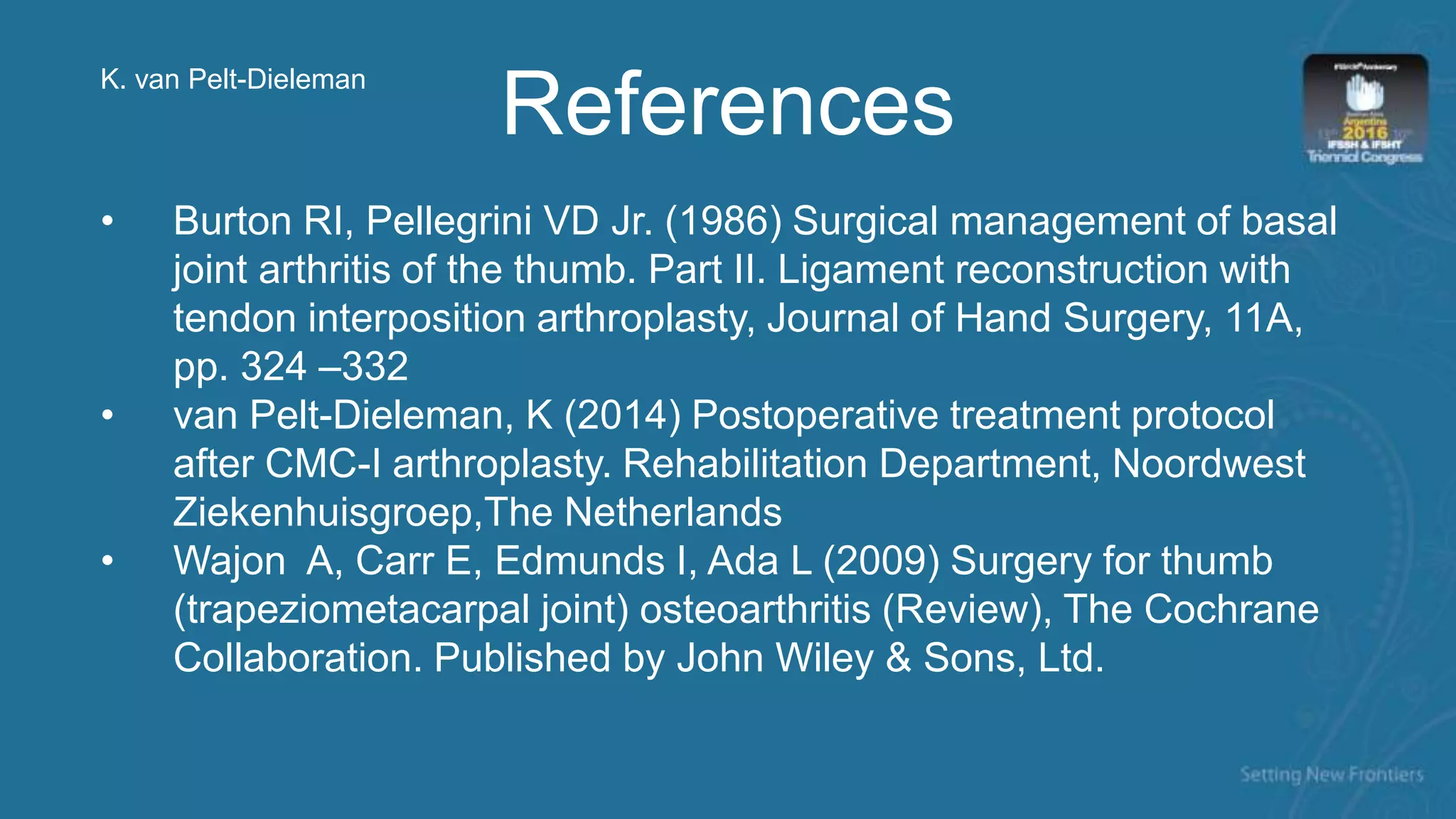 Rehabilitation after LRTI surgery (Burton) | PPTX