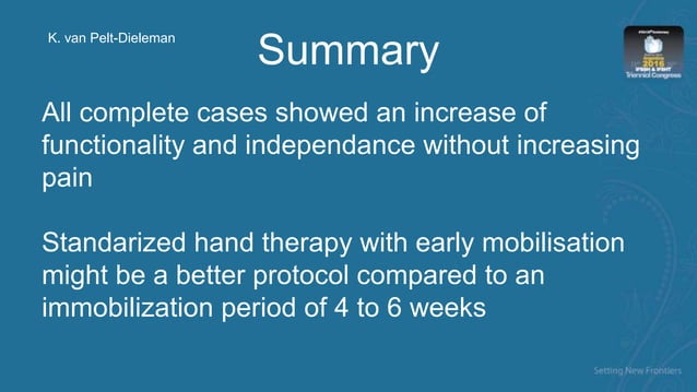 Rehabilitation after LRTI surgery (Burton) | PPT