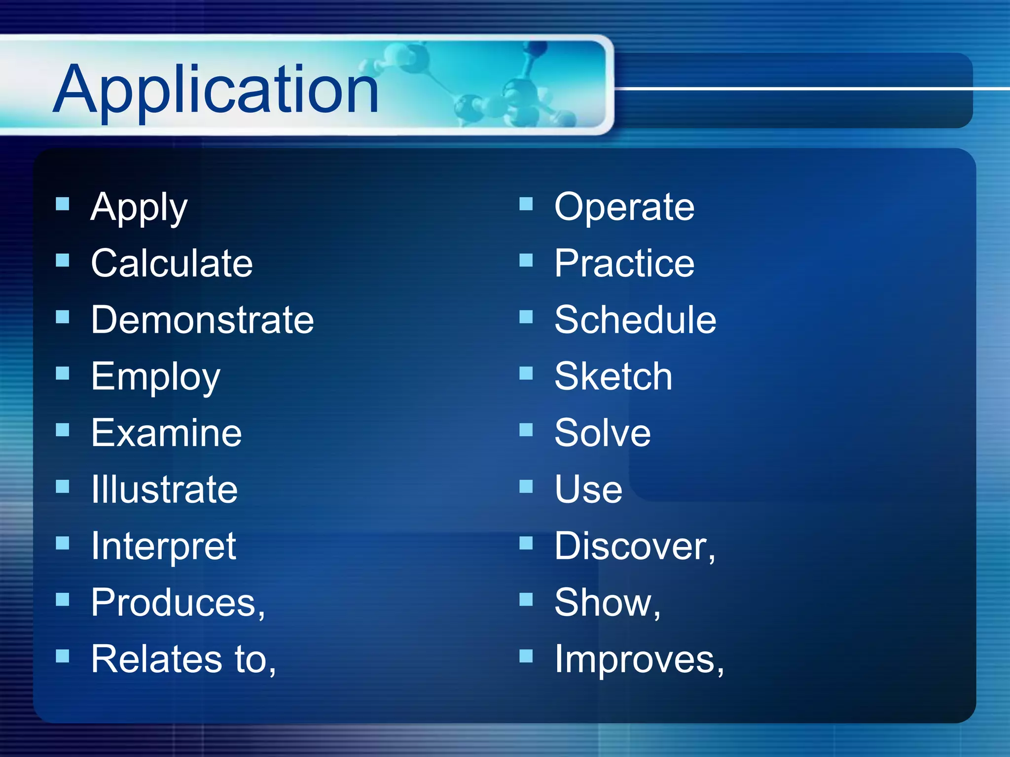 A 1-6-learning objectives -cognitive domain | PPT