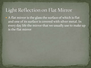 Physics Task about Light, Mirror, lenses and Optical Instrument | PPT