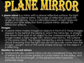 Physics Task about Light, Mirror, lenses and Optical Instrument | PPT