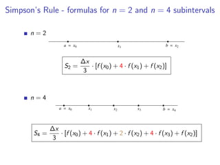 Approximate Integration | PPT
