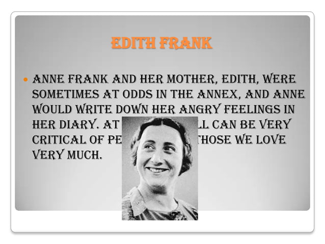 Anne Frank the biography | PPTX