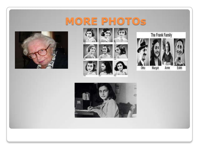 Anne Frank the biography | PPTX