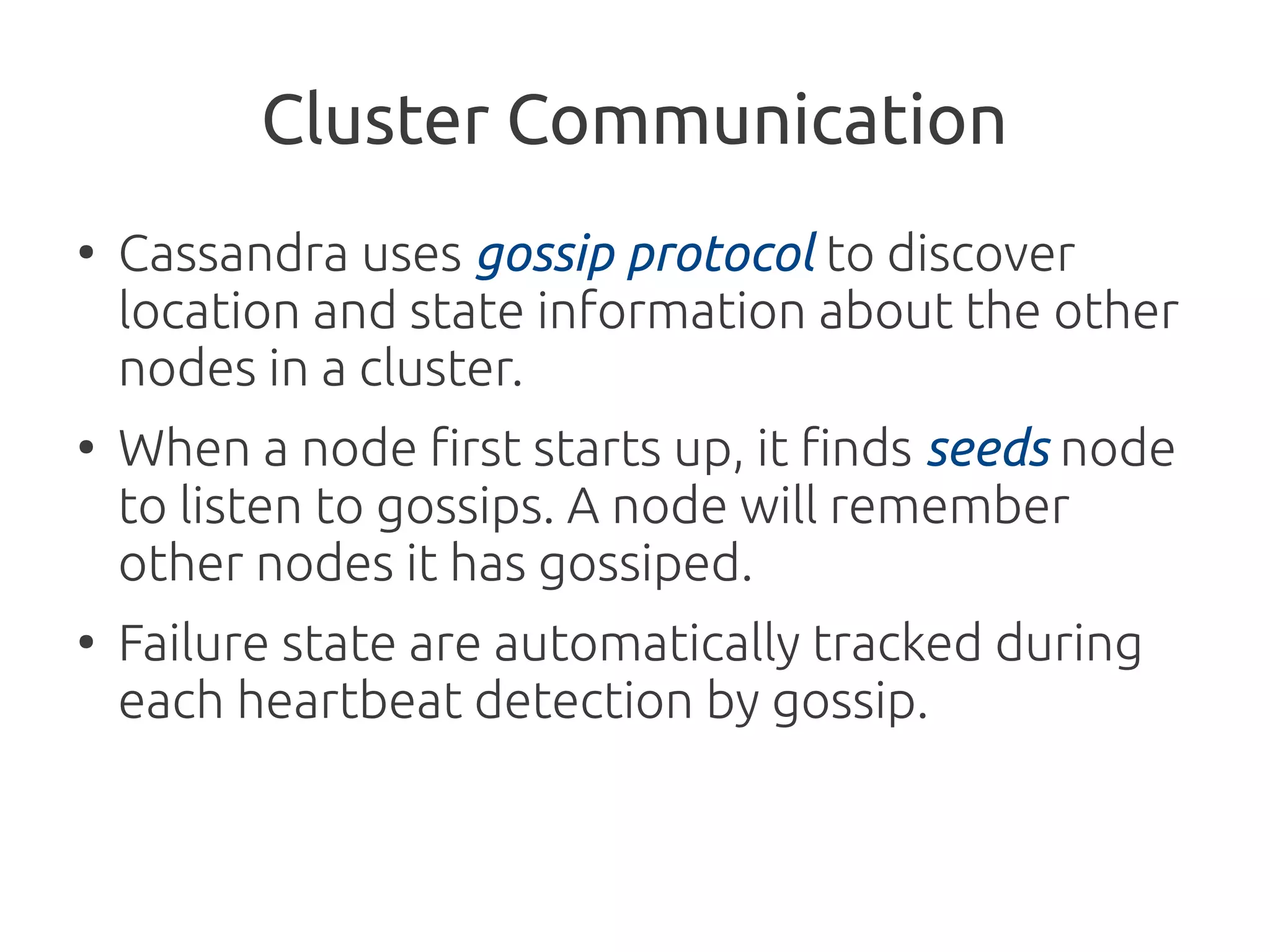 Cassandra | PDF | Databases | Computer Software and Applications