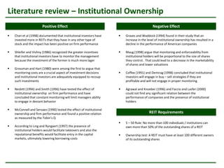 Corporate Governance, Institutional Ownership and their Effect on ...
