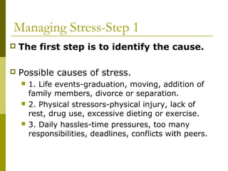 American Family-Chapter 8, Managing Stress and Anxiety | PPT