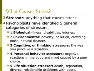 American Family-Chapter 8, Managing Stress and Anxiety | PPT