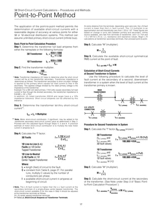 A Simple Approach To Short-Circuit Calculations by Cooper Bussmann (Ellis Patents Cable Cleats ...