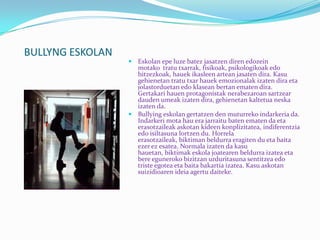 bullyng burdinibarra | PPT