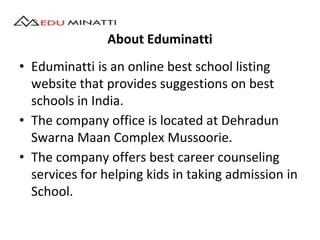 Best Girl’s Boarding School in Dehradun | PPT