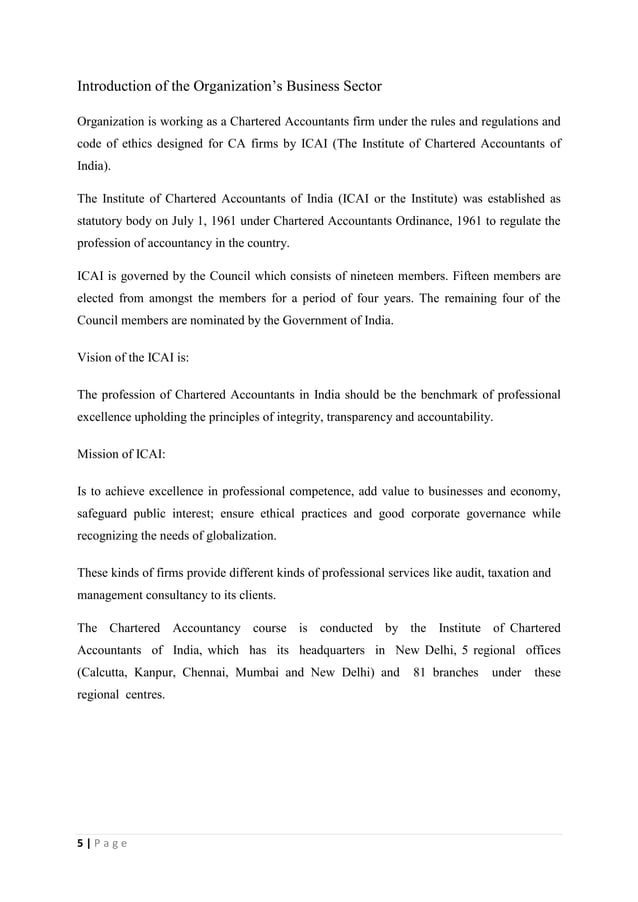 A.k.a & co. internship rpoject report | DOCX | Business Accounting ...