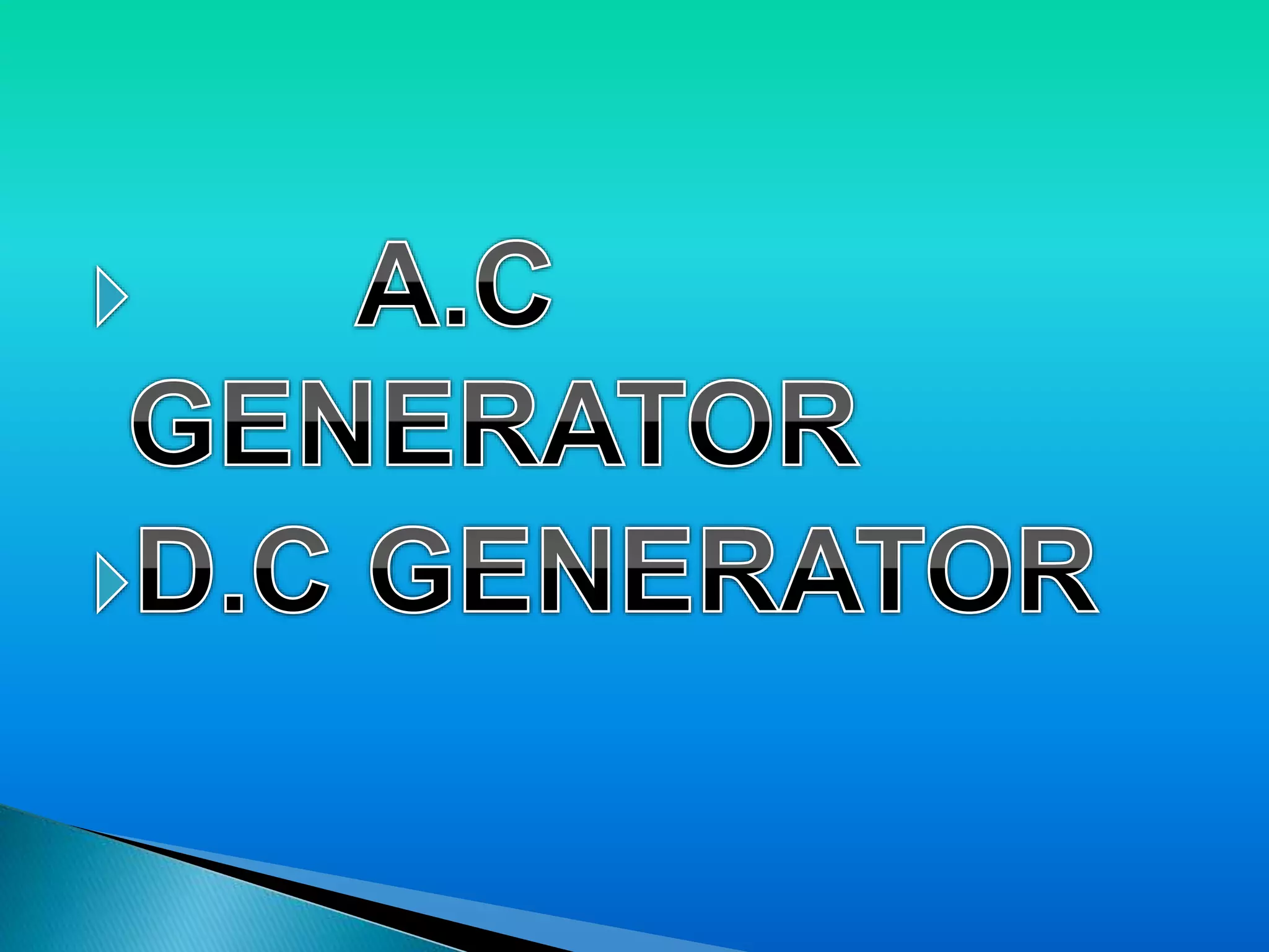 How an AC generator produces alternating current | PPT