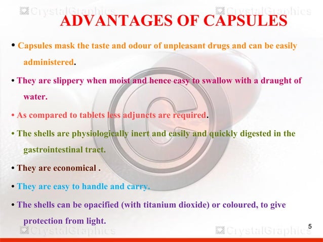 QUALITY CONTROL OF CAPSULES | PPT | Chemistry | Science