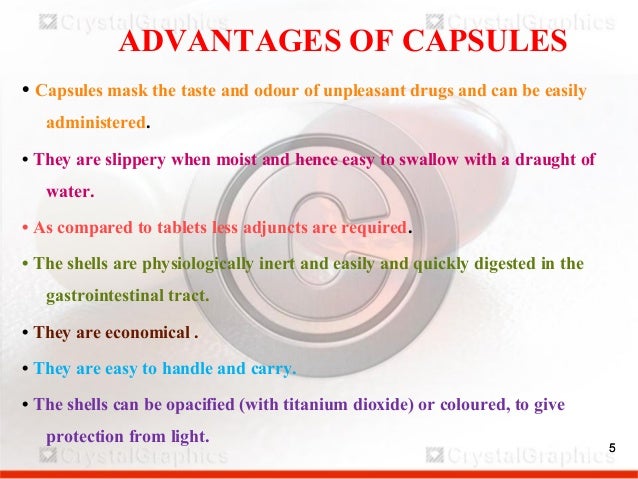 QUALITY CONTROL OF CAPSULES