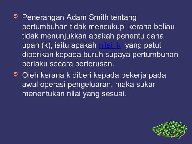 Ekonomi - teori pembangunan ekonomi-adam smith | PPT