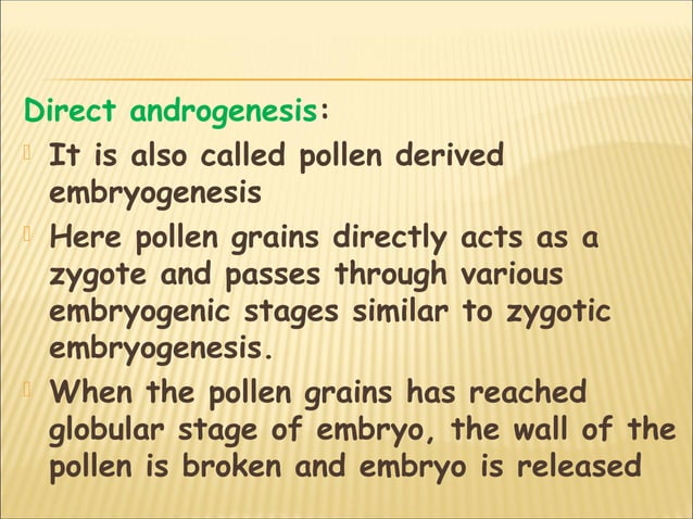 Androgenesis by Aswathy Viswanath | PPT