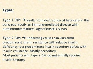 Refractive changes in Diabetic Mellitus (Optometry Management) | PPTX