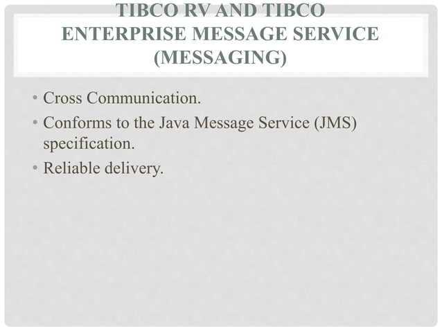 What is tibco. Look at an introduction to tibco software | PPTX ...